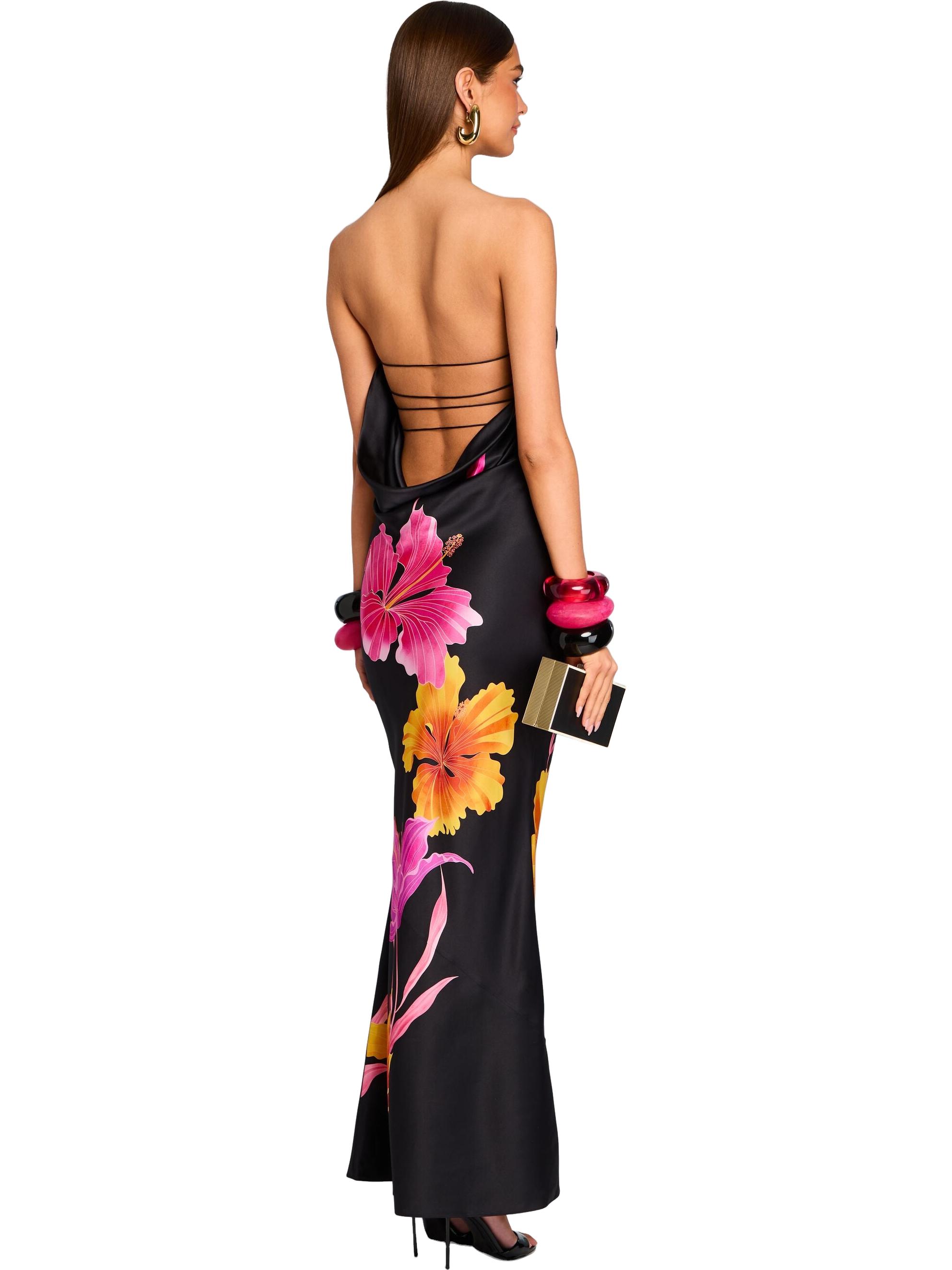 RETROFETE Keaton Silk Gown